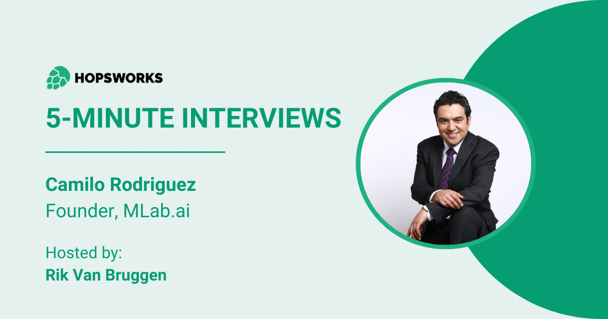 5-minute Interview Camilo Rodriguez | Hopsworks